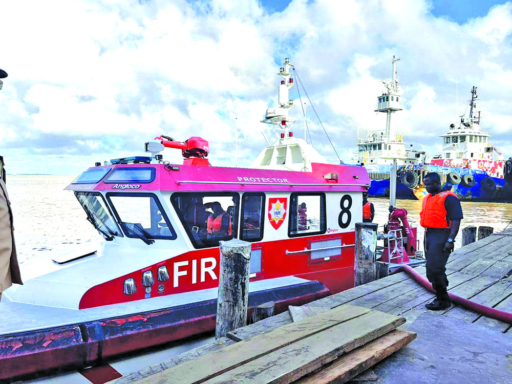 GFS tests newly-acquired firefighting equipment - Guyana Times