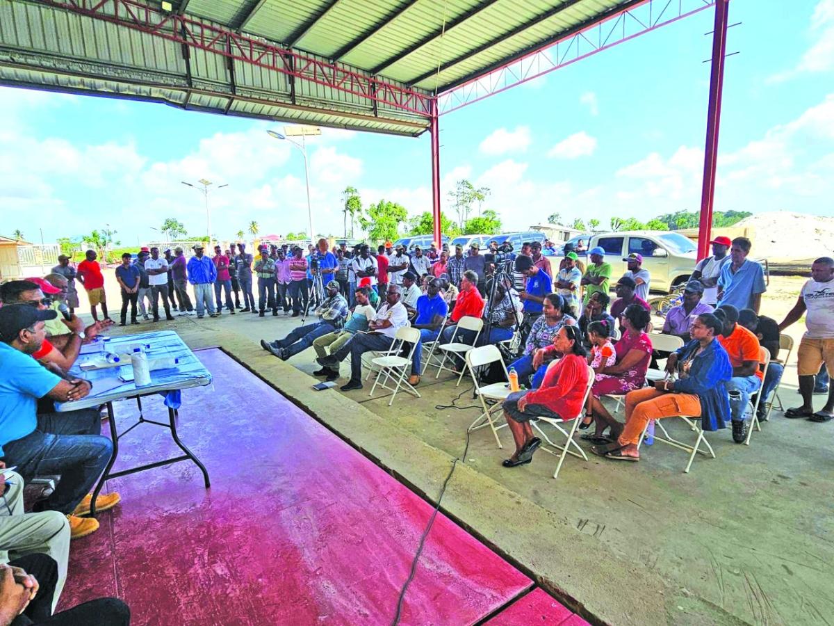 Mahaicony rice farmers complain of irrigation issues, El Niño effects ...