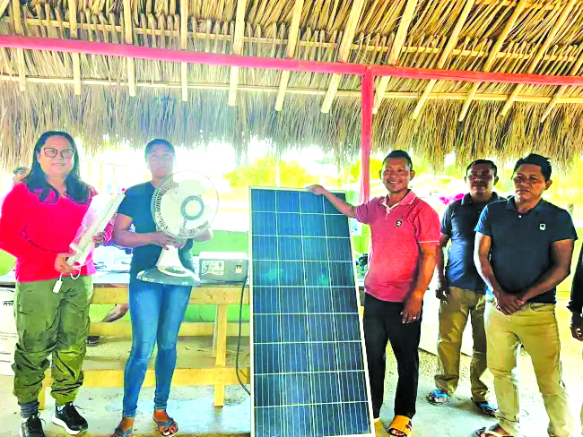 Communities in Regions 1, 8 benefit from Govt’s solar panel initiative ...