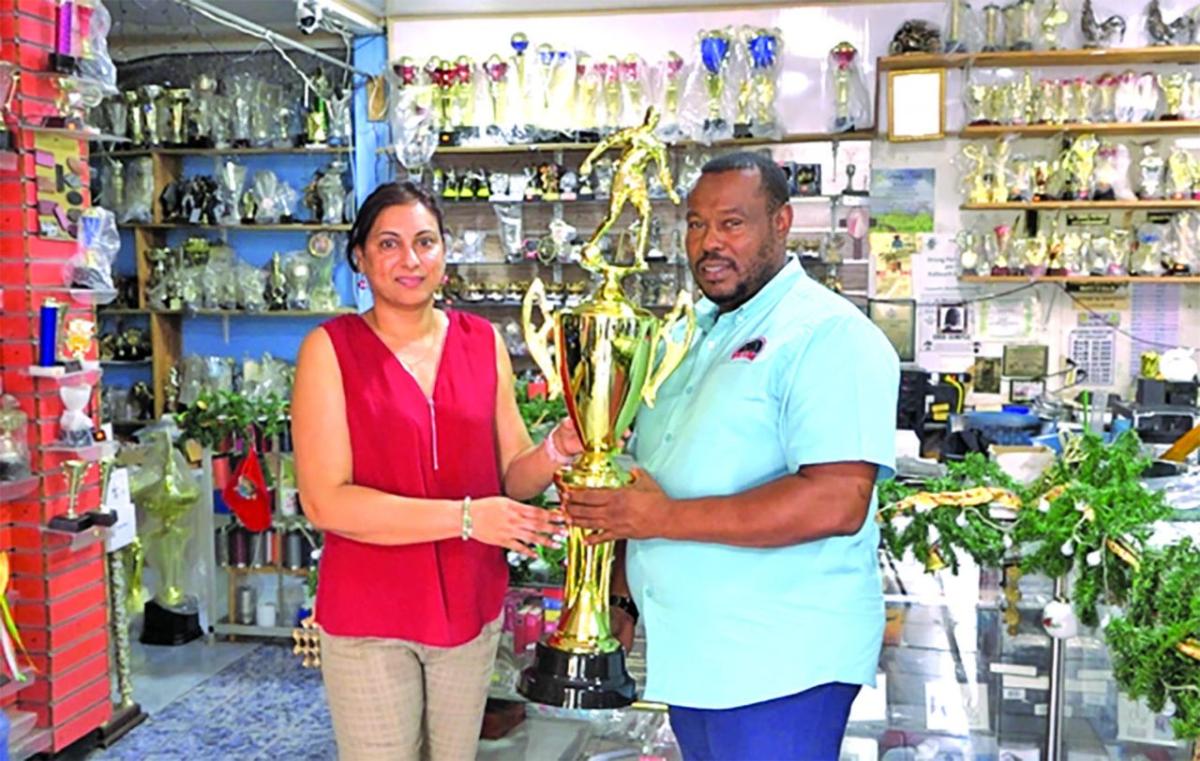 Trophy Stall onboard KFC Goodwill series - Guyana Times