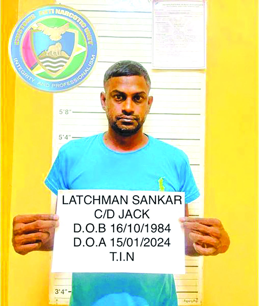 Drug-trafficker jailed for 4 years, fined $49.6M - Guyana Times