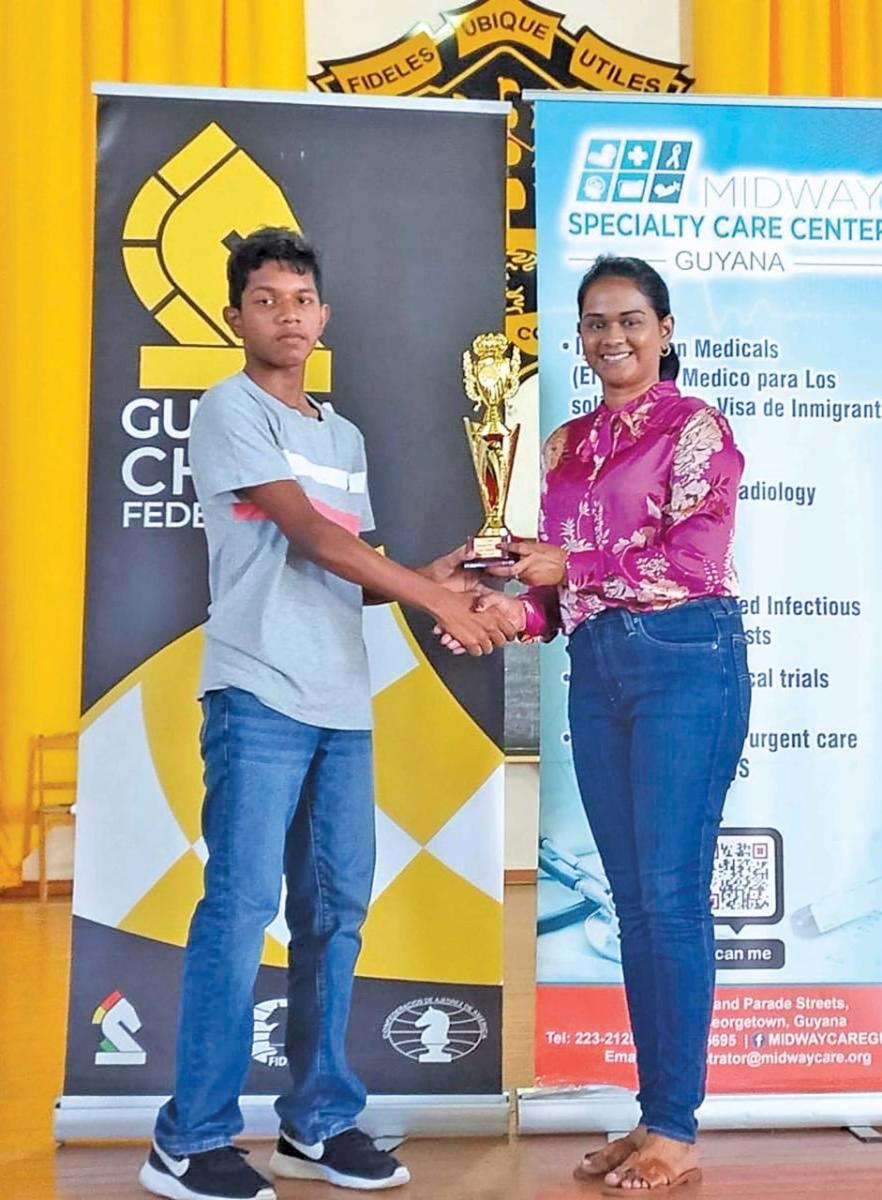 Pitamber, Joshi shine at the Midway National U14 tournament - Guyana Times