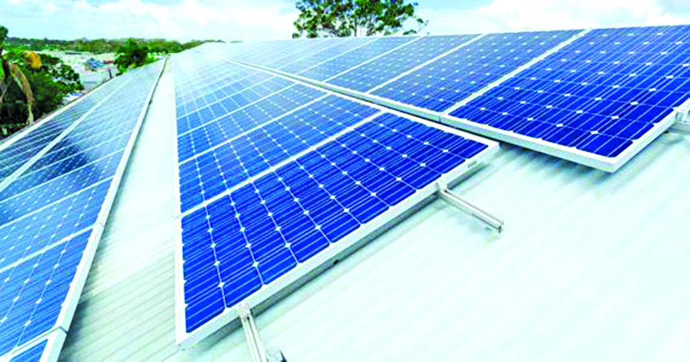 GEA installs $3.5M solar PV system at Low Wood Primary School - Guyana ...