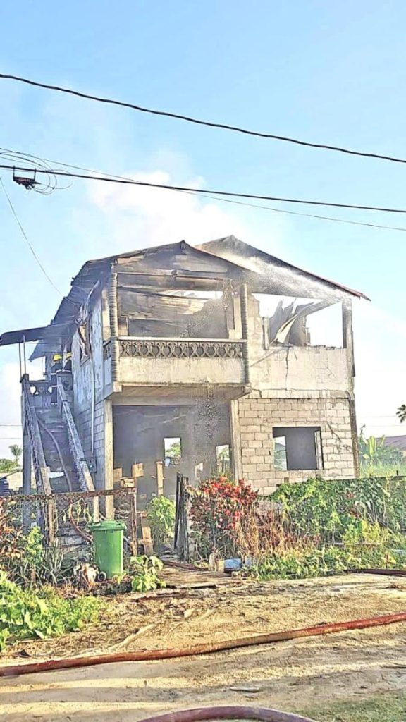 La Grange house destroyed due to overheated electric iron - Guyana Times