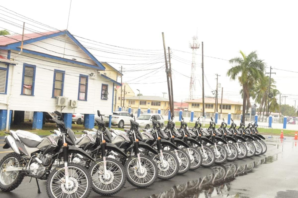 Private Sector boosts GPF with 13 motorcycles for mobile patrol ...