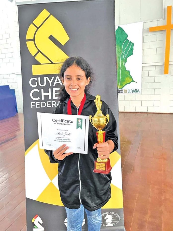 Pitamber, Rajkumar take National U16 Chess titles - Guyana Times