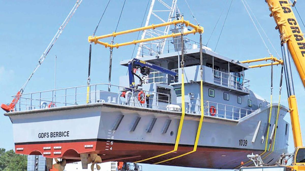 GDF’s new patrol vessel to arrive this month – Chief of Staff - Guyana ...