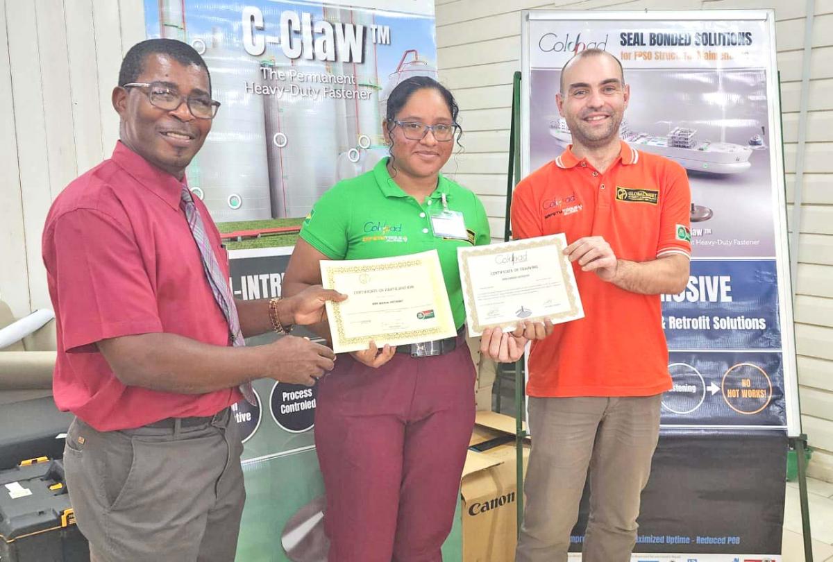 GTI students benefit from oil and gas training - Guyana Times
