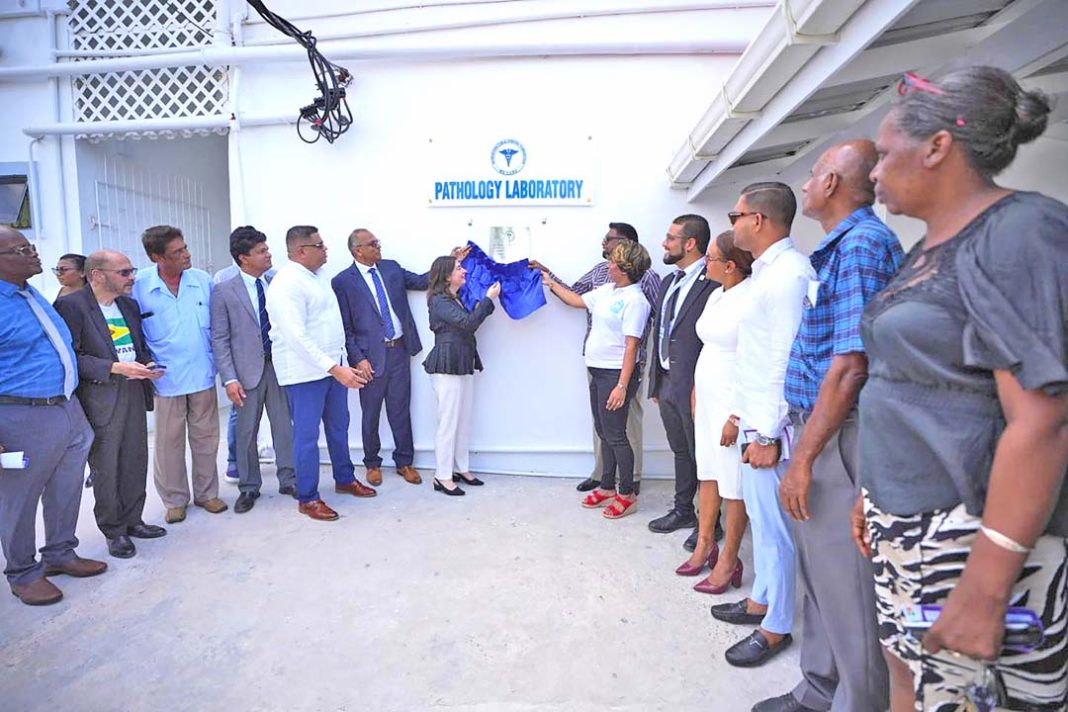 GPHC gets $474.6M pathology laboratory - Guyana Times