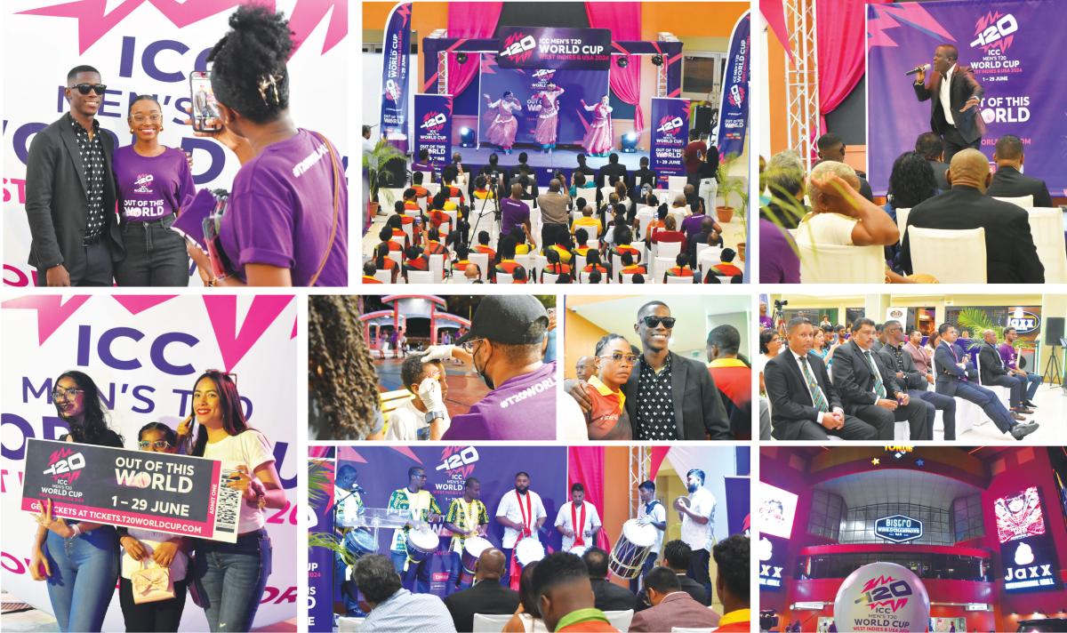 T20 World Cup launches in Guyana - Guyana Times