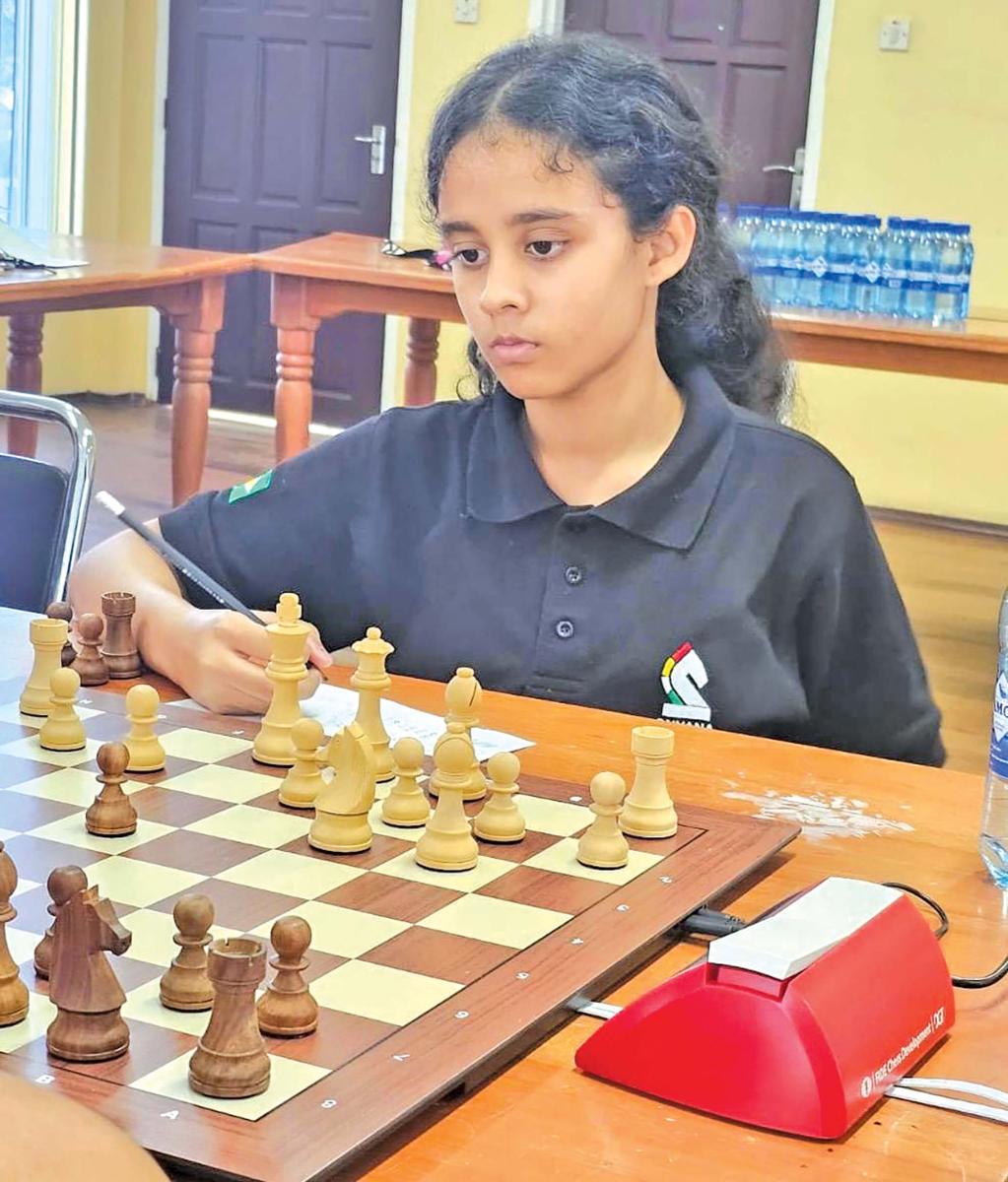 Joshi takes the lead in 2024 Women's Chess Championship - Guyana Times