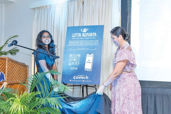 "Litta Reporta" revolutionising litter reporting in Guyana - Guyana Times