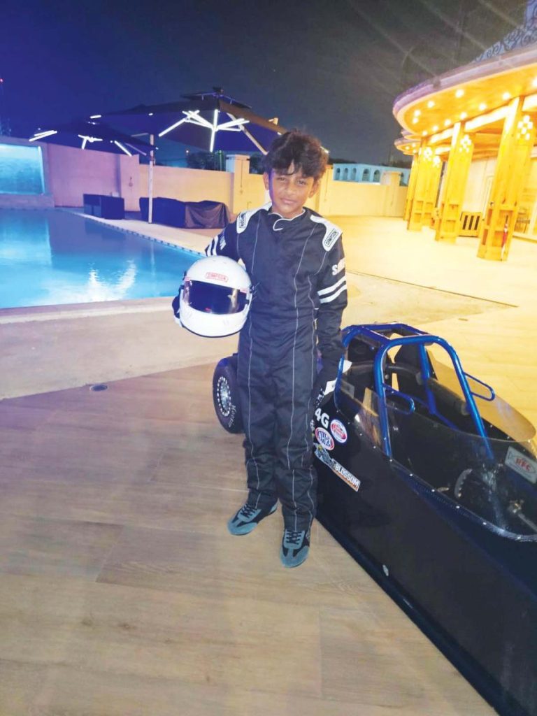 Young Daby set to make debut in Junior Dragster Racing - Guyana Times