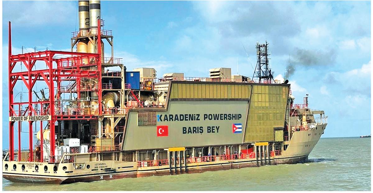 Power ship ready, preparations ongoing for connection to national grid ...