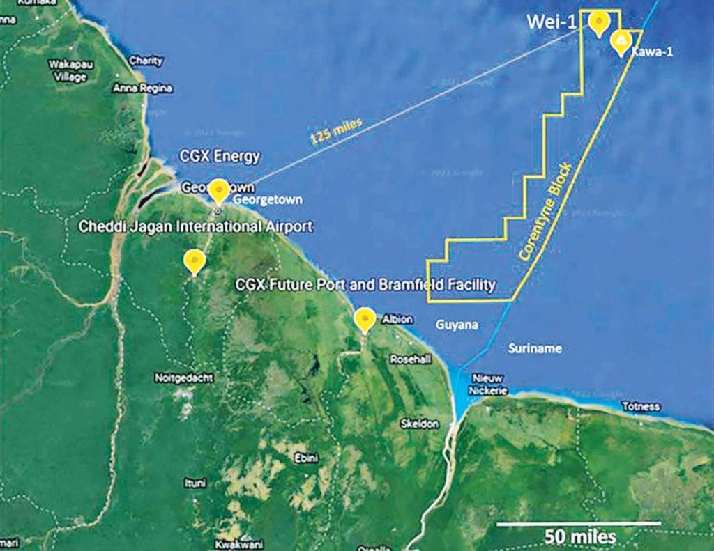 Corentyne oil block: "CGX will not play the Government of Guyana" – VP ...
