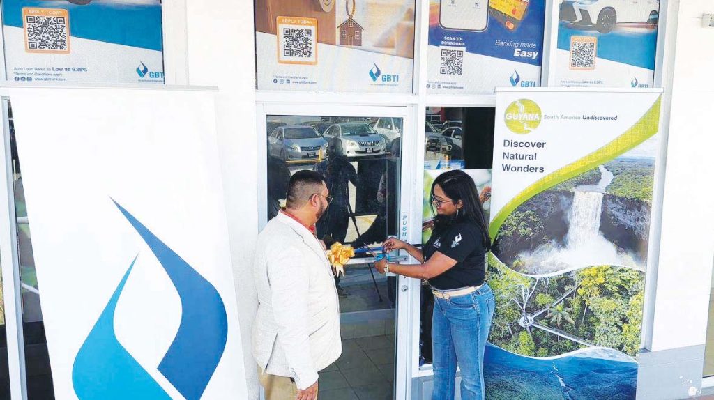 GBTI partners with GTA to redesign ATM rooms - Guyana Times