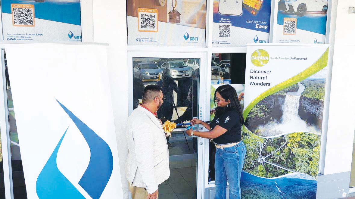 GBTI partners with GTA to redesign ATM rooms - Guyana Times