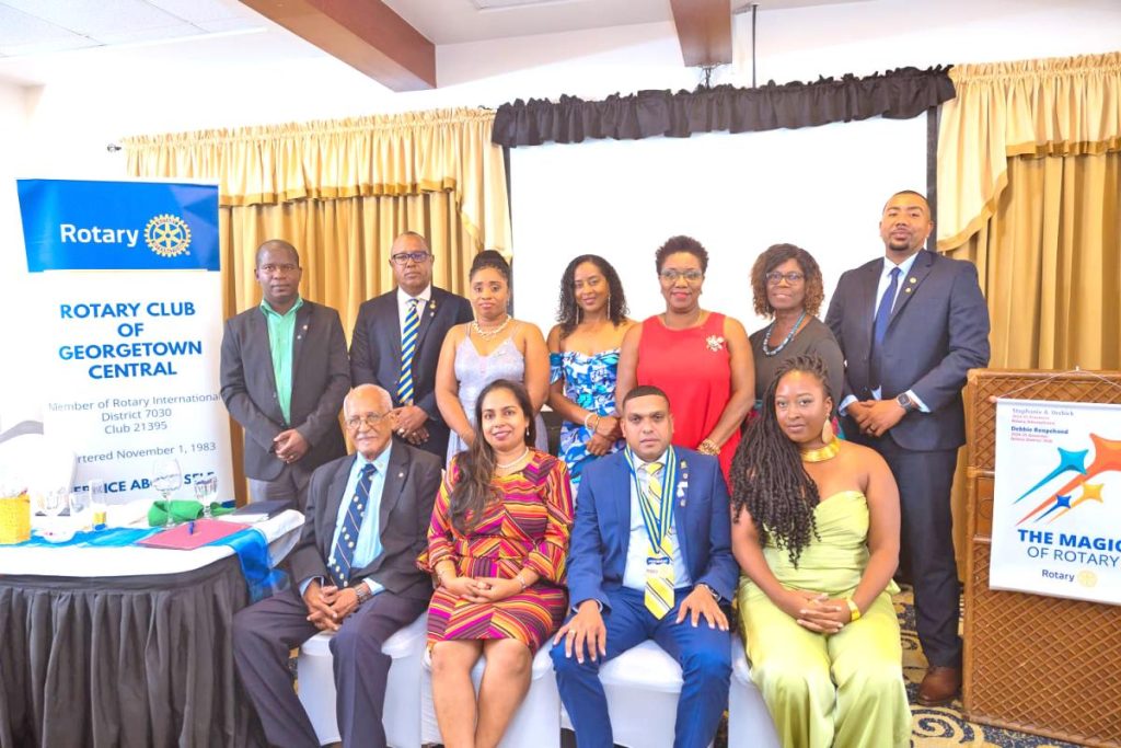 Rotary Club Georgetown Central appoints 11 new board members - Guyana Times