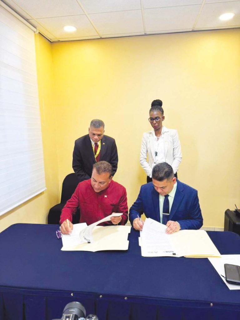 Guyana, Suriname ink agreement to enhance trade - Guyana Times