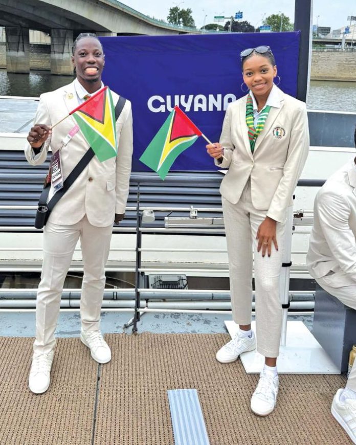Team Guyana take centre stage as Olympic Games open - Guyana Times