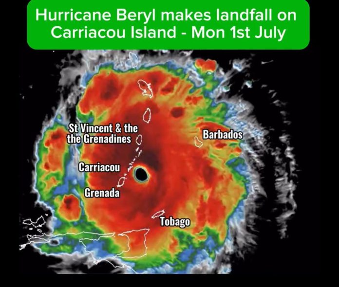 Hurricane Beryl: Guyana deploys 1st support mission to Grenada today ...