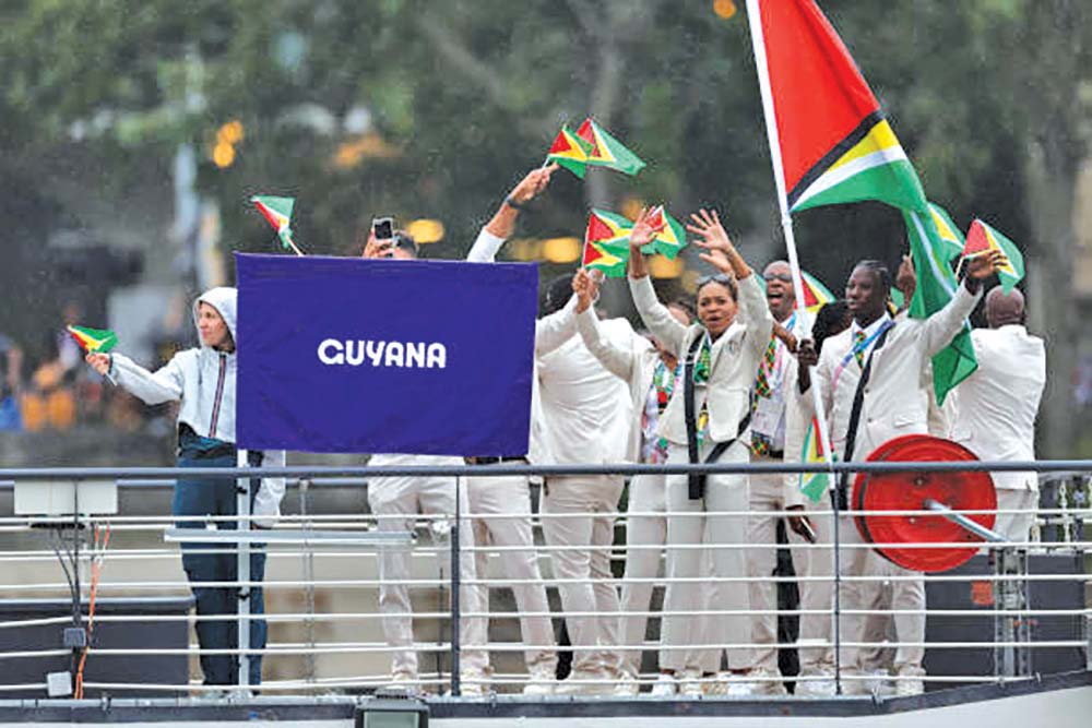 Team Guyana take centre stage as Olympic Games open - Guyana Times