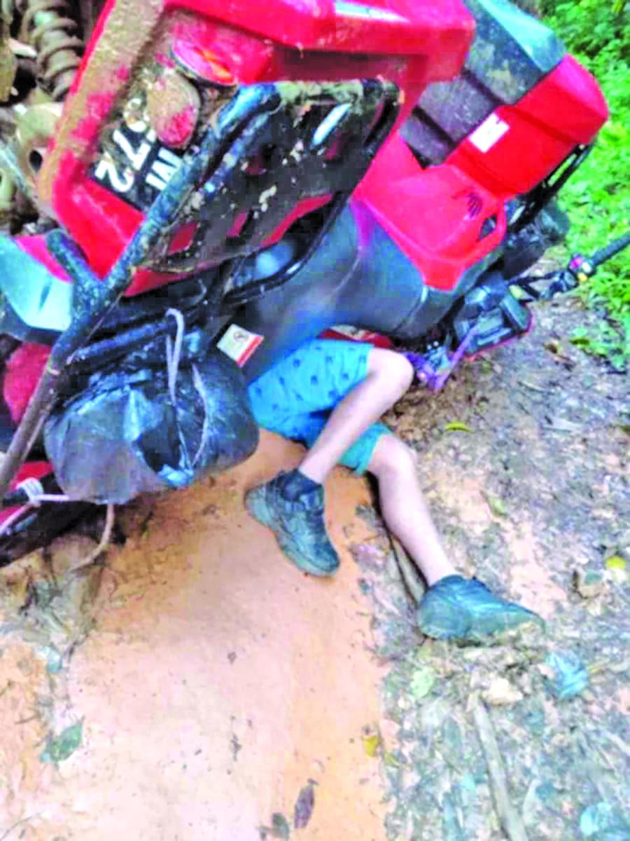 Man pinned under ATV in accident dies - Guyana Times