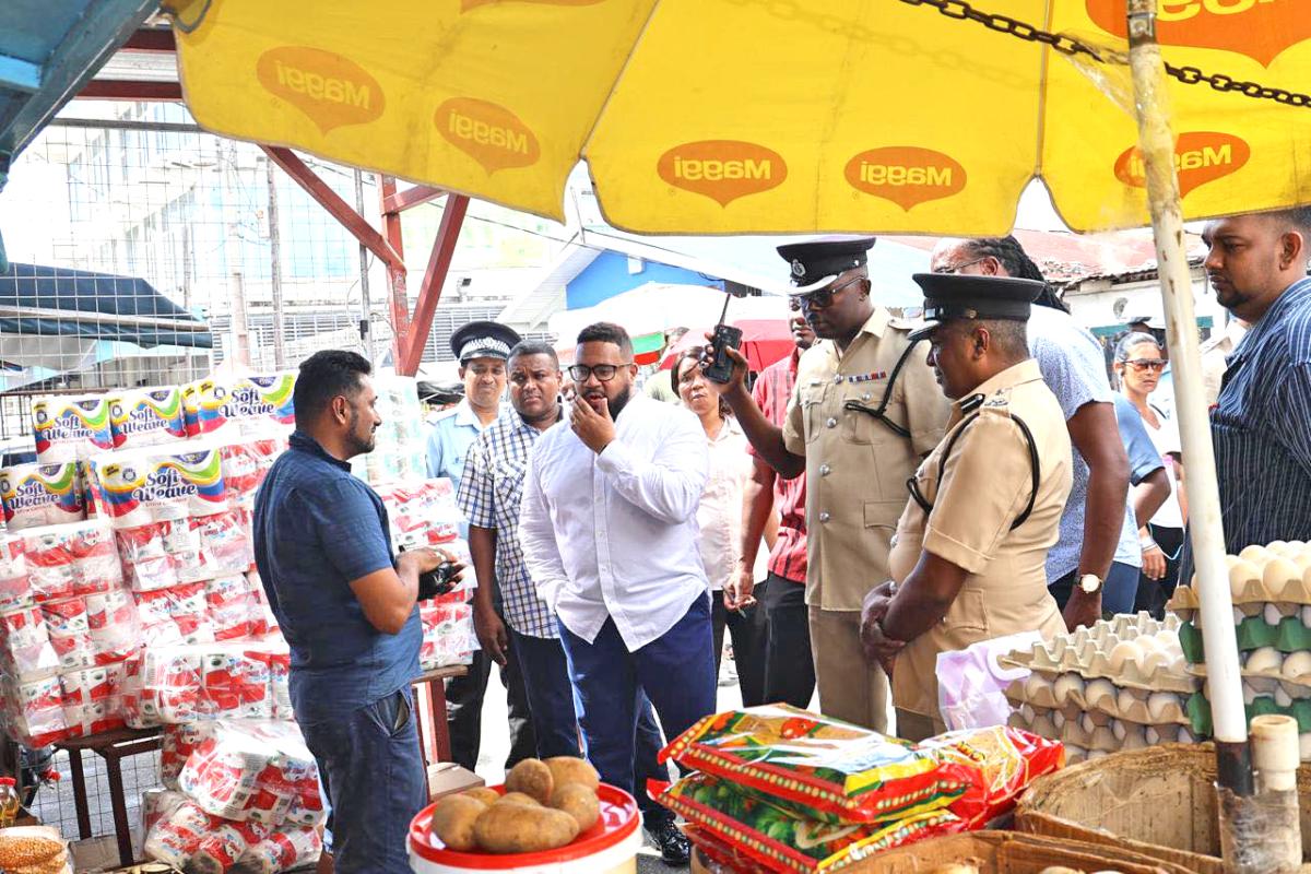 Pres Ali announces infrastructural, security upgrades for Bourda Market ...