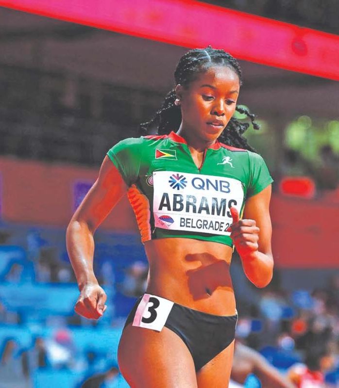 Paris Olympics 2024: Abrams finishes fifth in repechage round of 400m event - Guyana Times