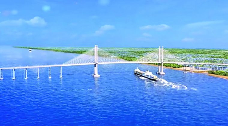 New Demerara River Bridge to be toll-free when completed – Pres Ali announces - Guyana Times