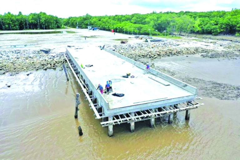 CGX to complete Berbice port trestle by month end - Guyana Times