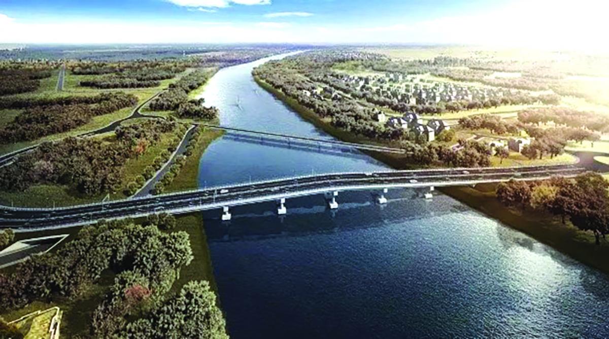 Work begins on US$35M Mackenzie-Wismar Bridge - Guyana Times