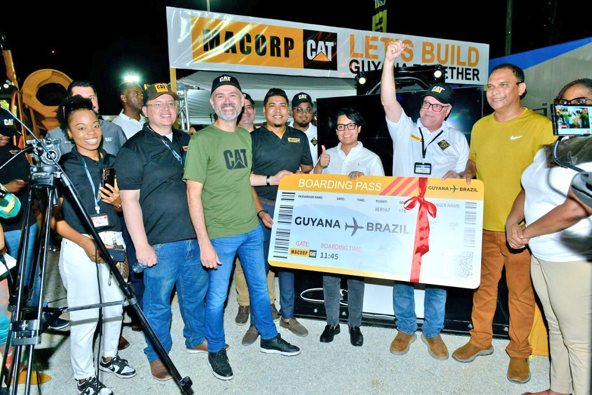 Mohamed Rahim wins MACORP all-inclusive trip to Brazil CAT Factory ...