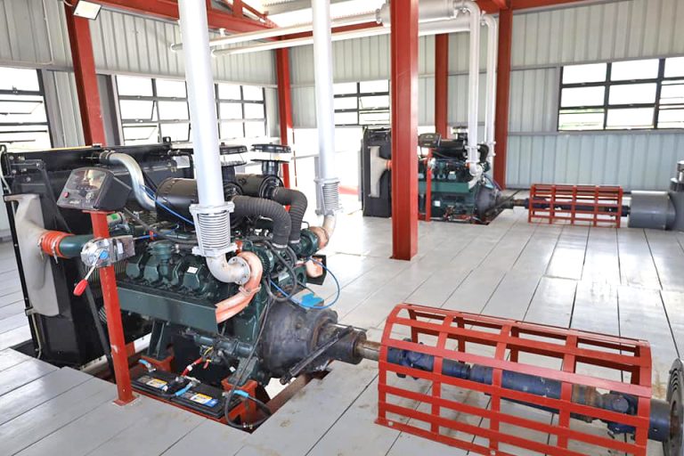 Govt commissions $446M pump station at Adventure - Guyana Times