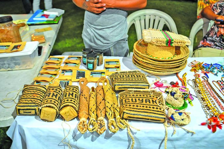 Hand-crafted clothing, beverages - hallmark of rich Amerindian culture ...