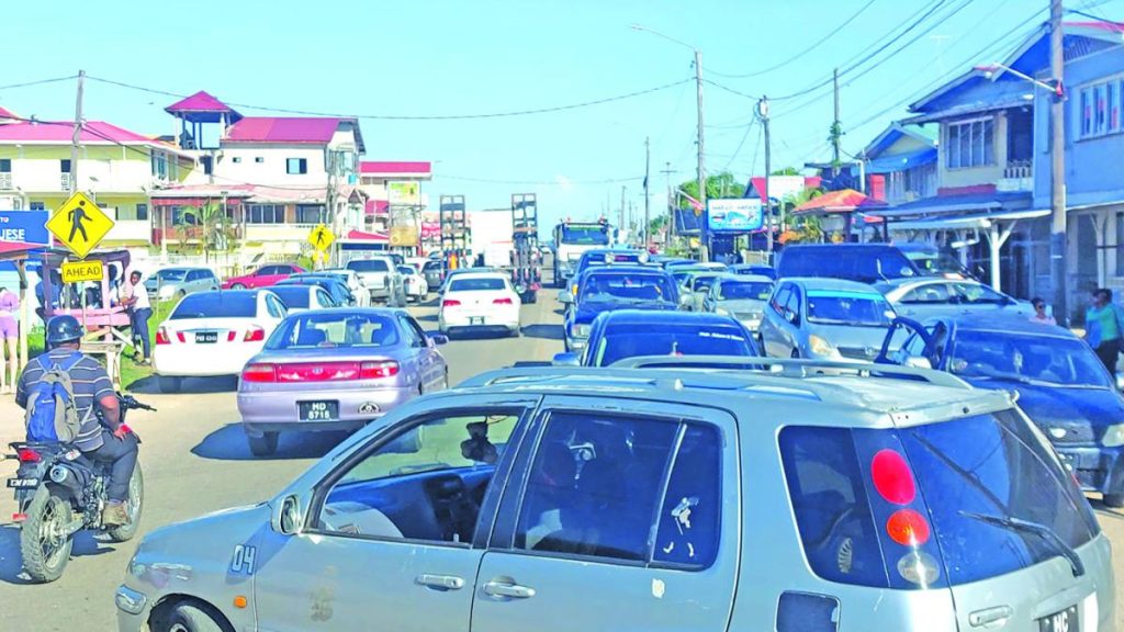 Traffic adjustments for Rose Hall Town to ease congestion - Guyana Times