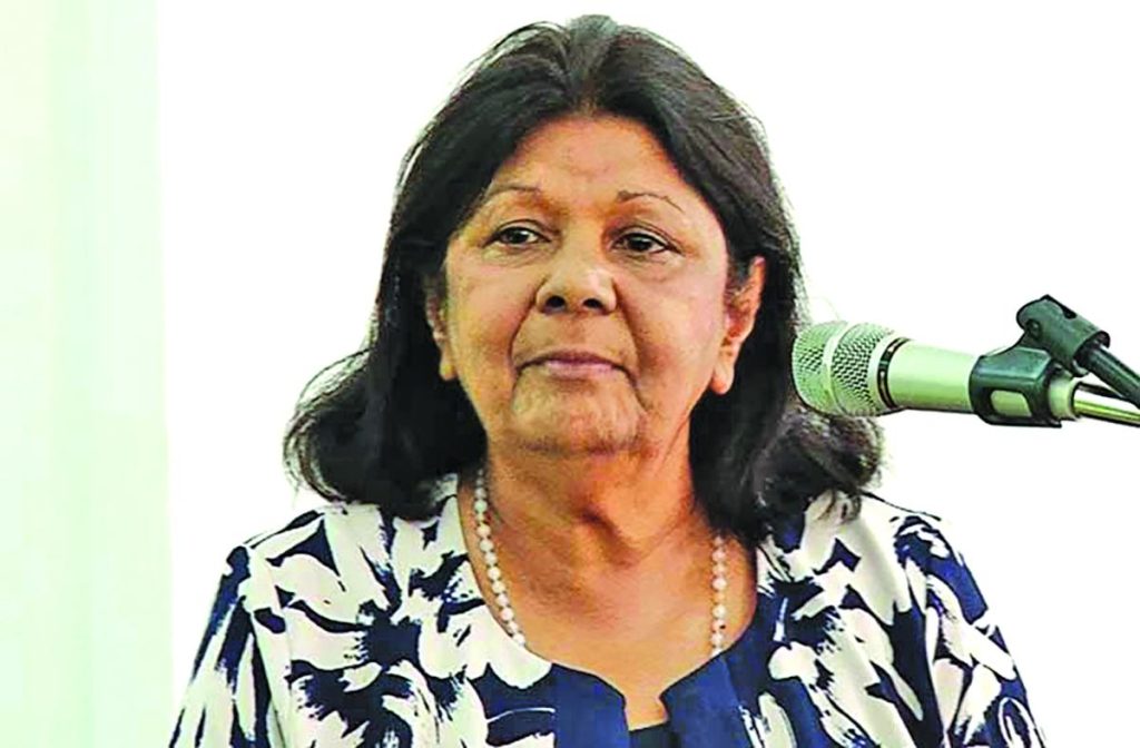 “Dr Ameena Gafoor's sense of identity was her service to her country ...