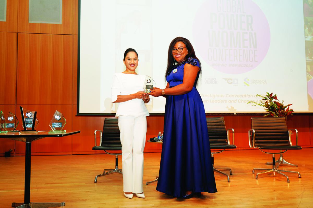 Guyana’s First Lady receives Global Impact Leadership Award - Guyana Times