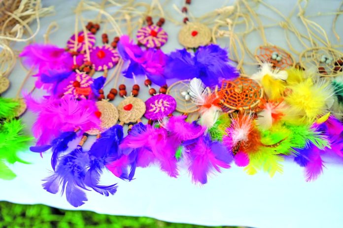 Hand-crafted clothing, beverages - hallmark of rich Amerindian culture ...