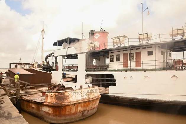 Repairs on MV Barima to be completed by weekend – Edghill - Guyana Times