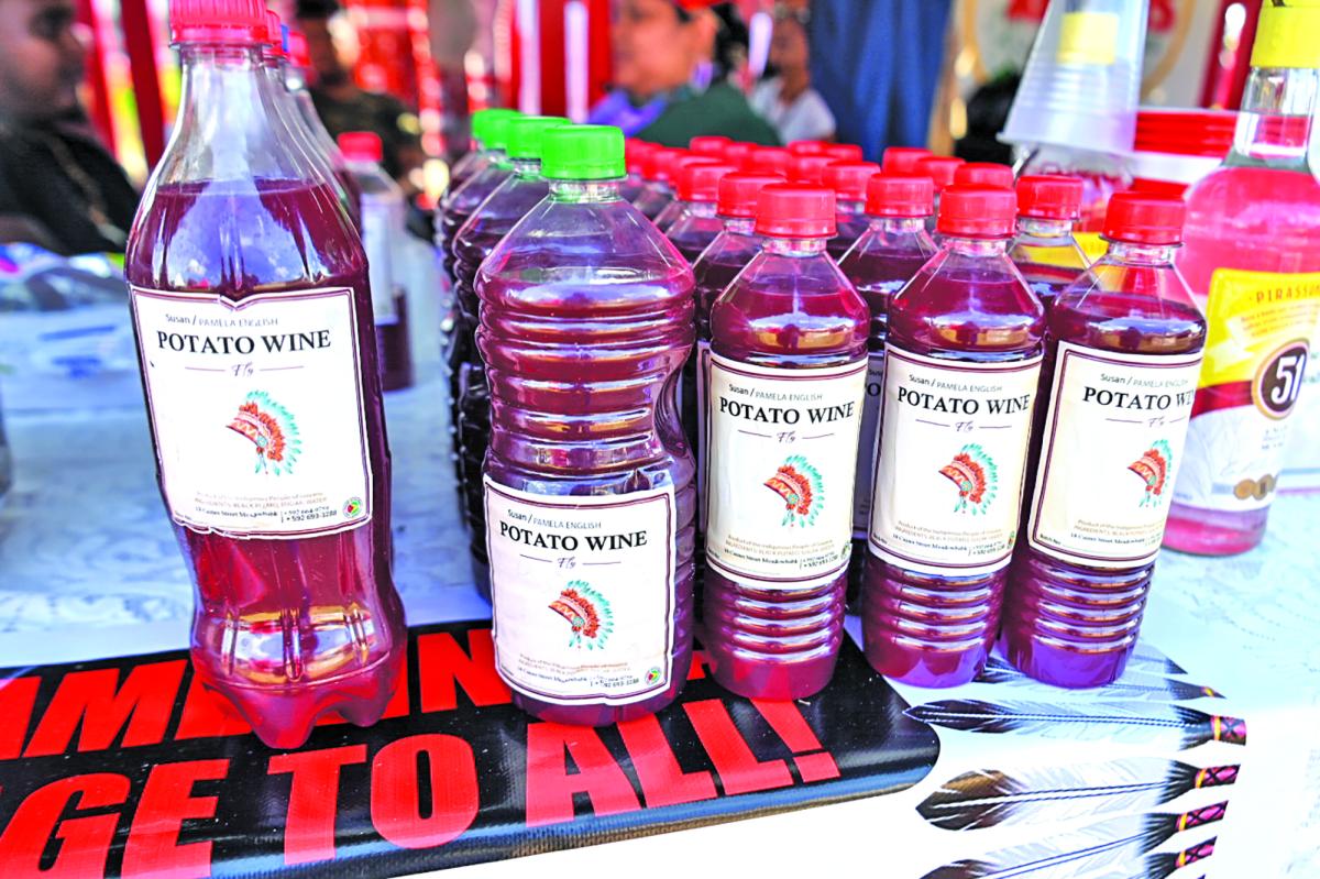 Hand-crafted clothing, beverages - hallmark of rich Amerindian culture ...