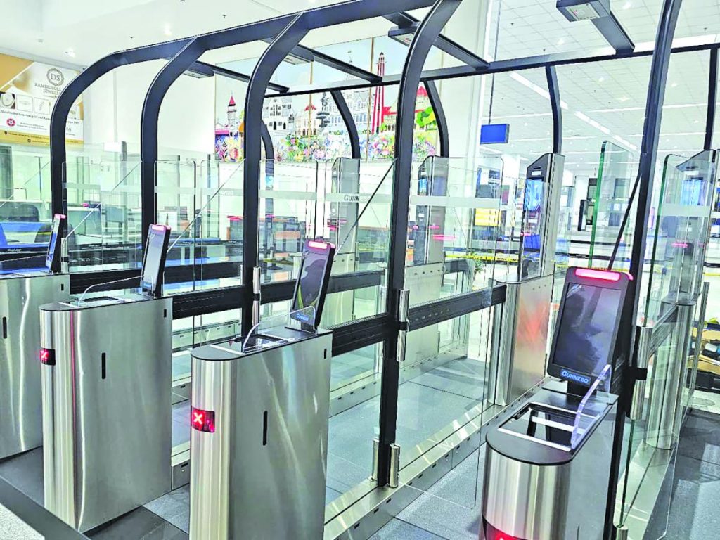 E-gates installed at CJIA to streamline processing of passengers ...