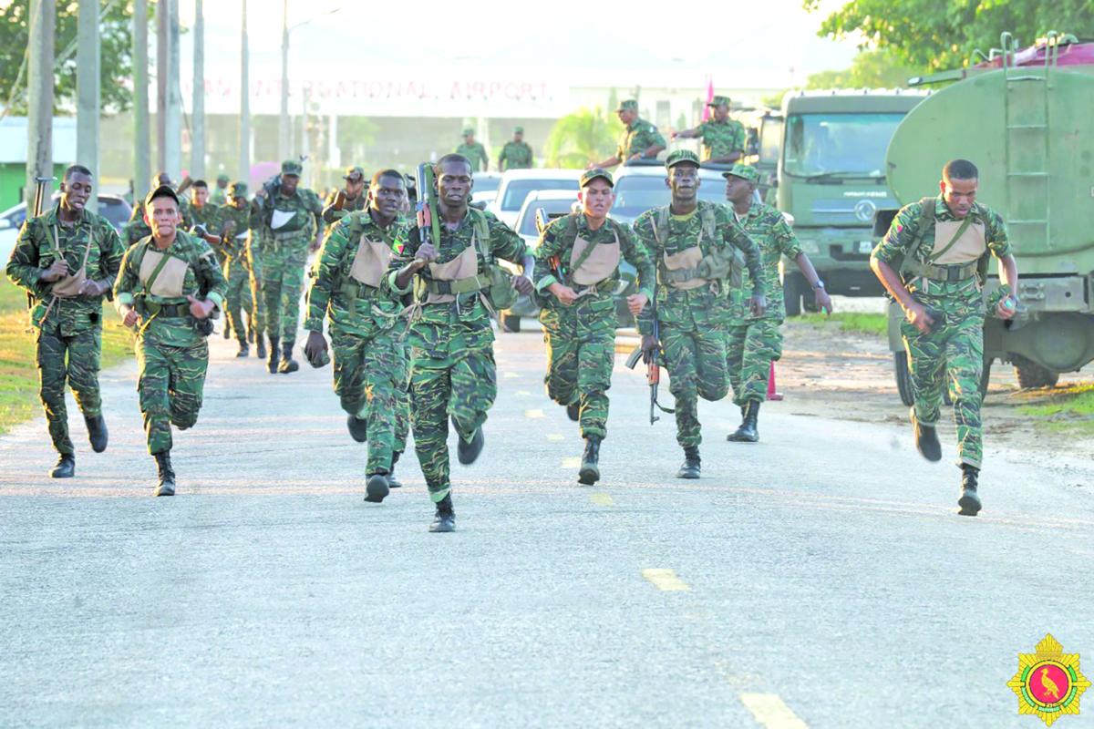 31 Special Forces Squadron dominate GDF quarterly Fitness Competition - Guyana Times