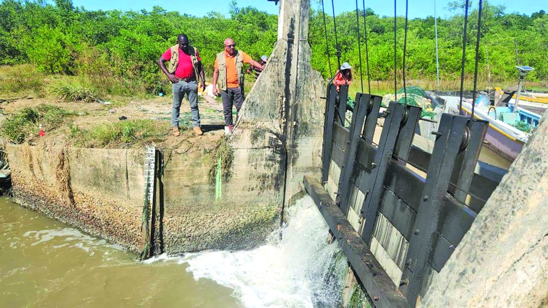 CDC visits affected Abary residents following sluice door failure ...