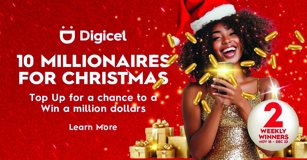 Digicel Guyana launches “10 Millionaires for Christmas” campaign ...