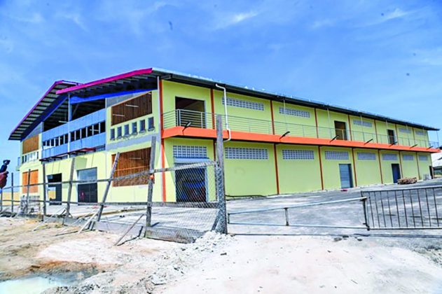 Parika Market 85% completed - Guyana Times