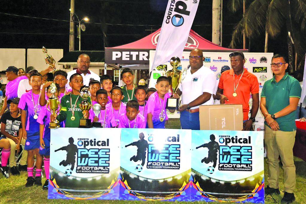 Santa Rosa Primary triumph in 1st-ever Pee-Wee final - Guyana Times