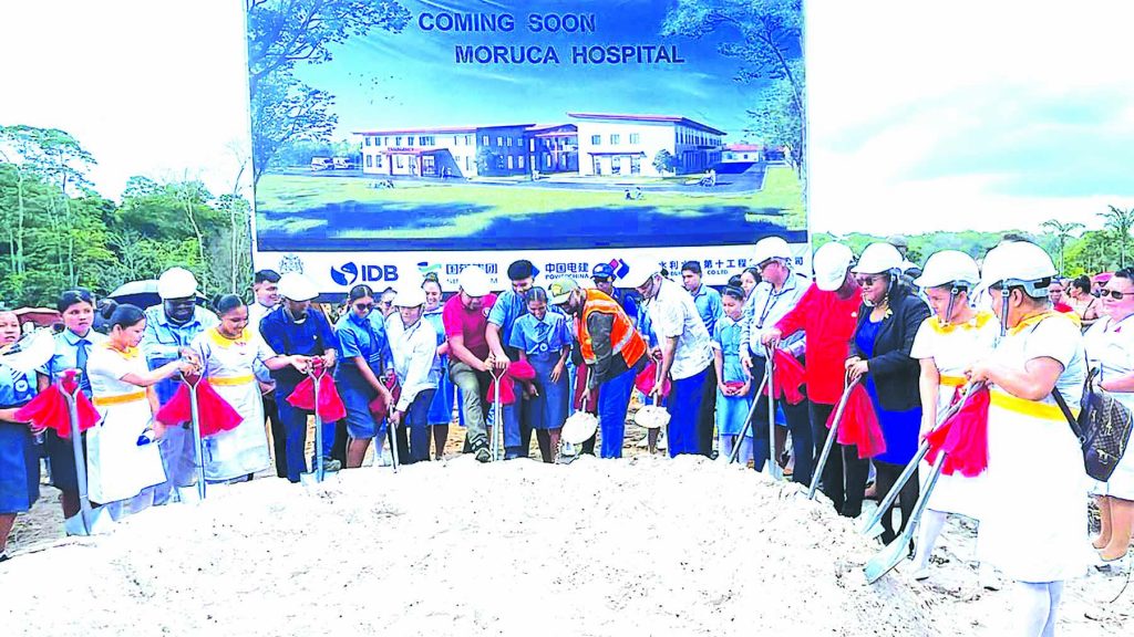 Sod turned for world-class $4.4B Moruca Regional Hospital - Guyana Times