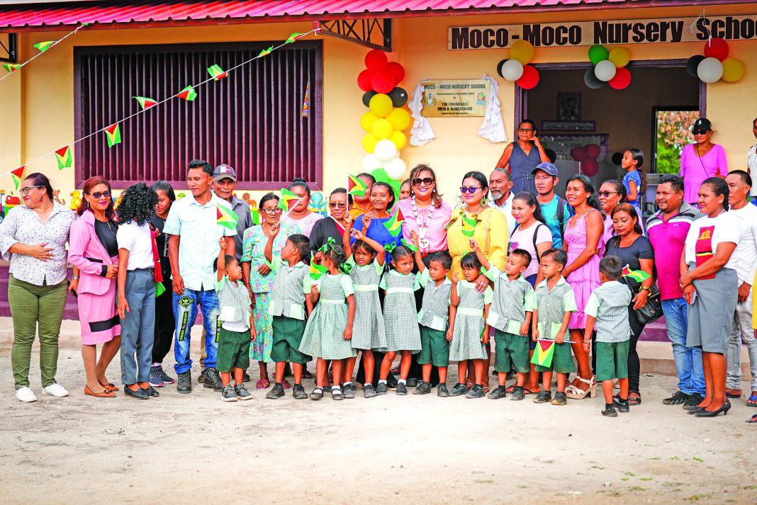$13M nursery school commissioned at Moco Moco - Guyana Times