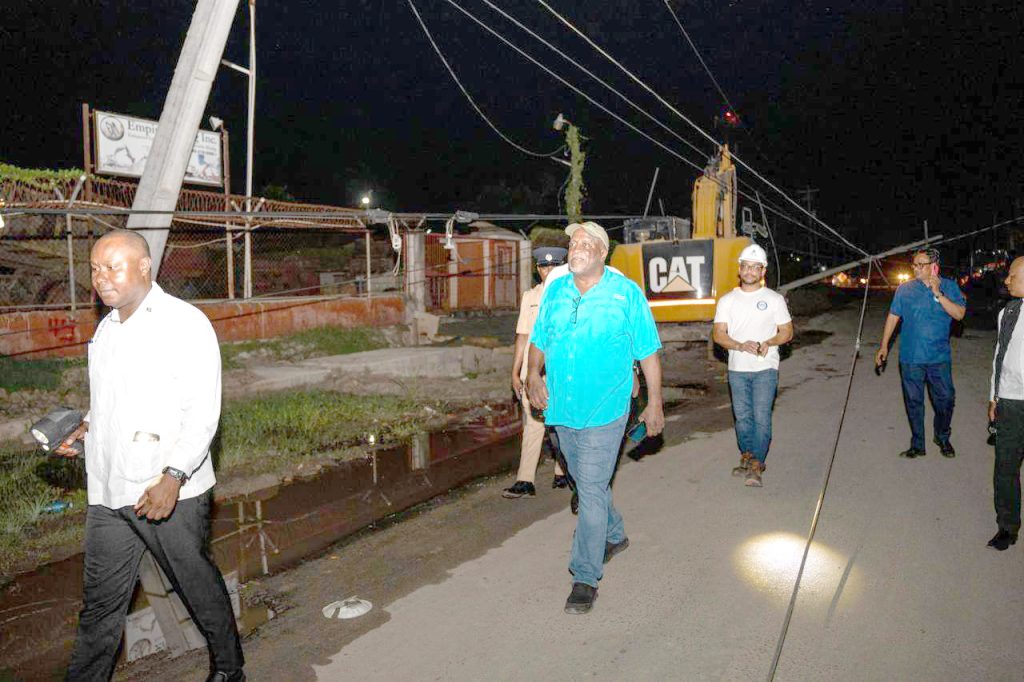 South Ruimveldt blackout: Road contractor’s excavation weakens ...